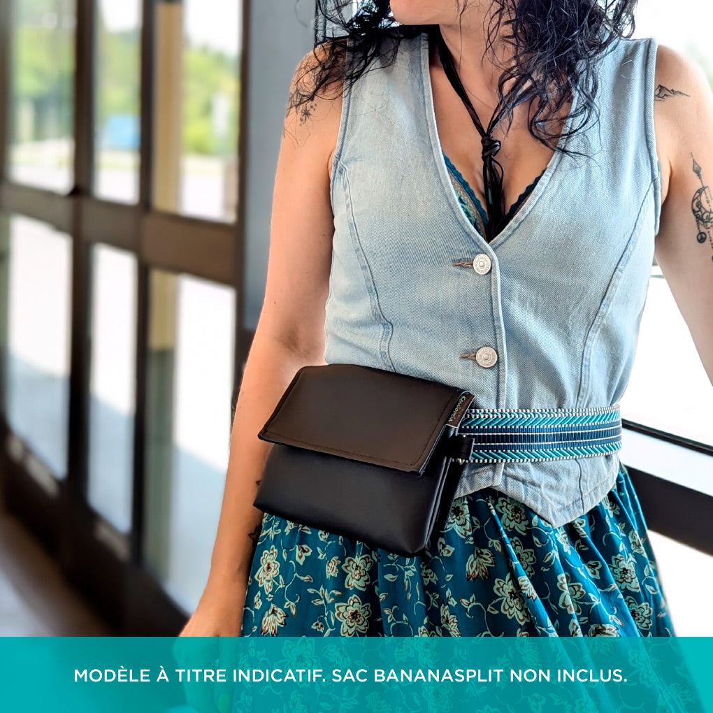 Bandoulière Losanges vintages – Kassiopeia Bohème